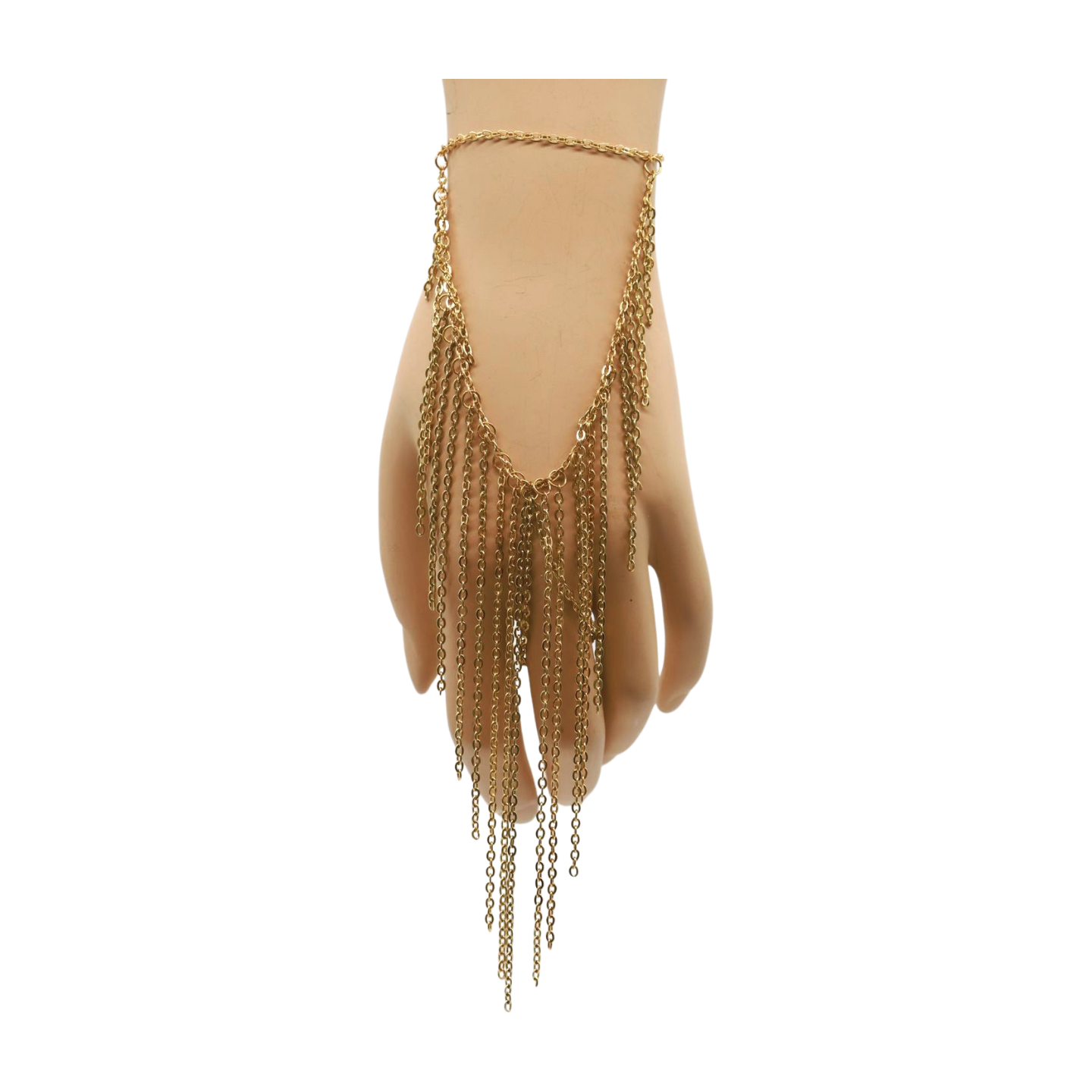 Women Gold Metal Hand Chain Bracelet Multi Strands – alwaystyle4you