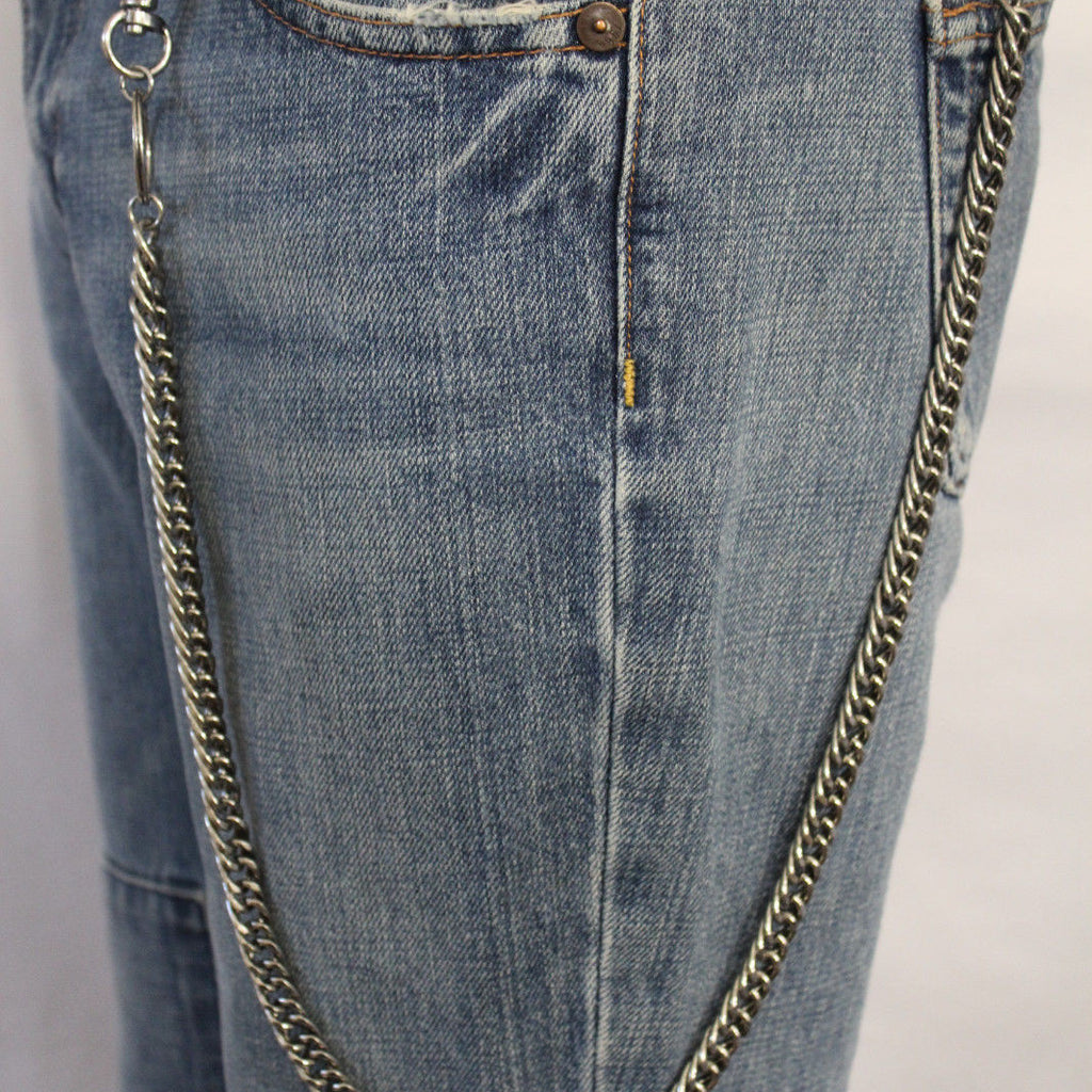 28" Double Link Double Clasp Wallet Chain – alwaystyle4you