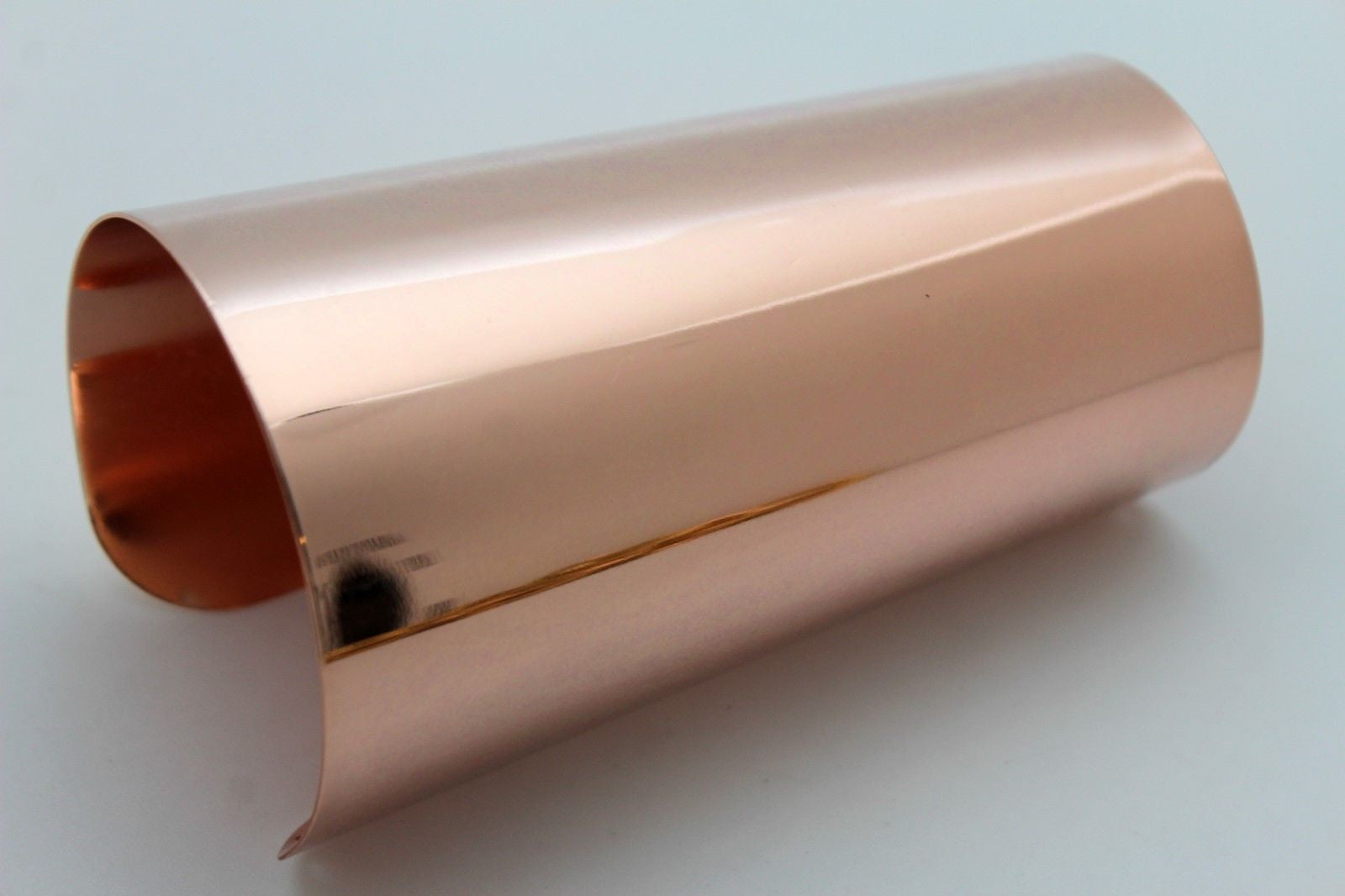 Shiny Light Pink Gold Metal Long Cuff Bracelet Bulky Wonder Fancy Styl ...