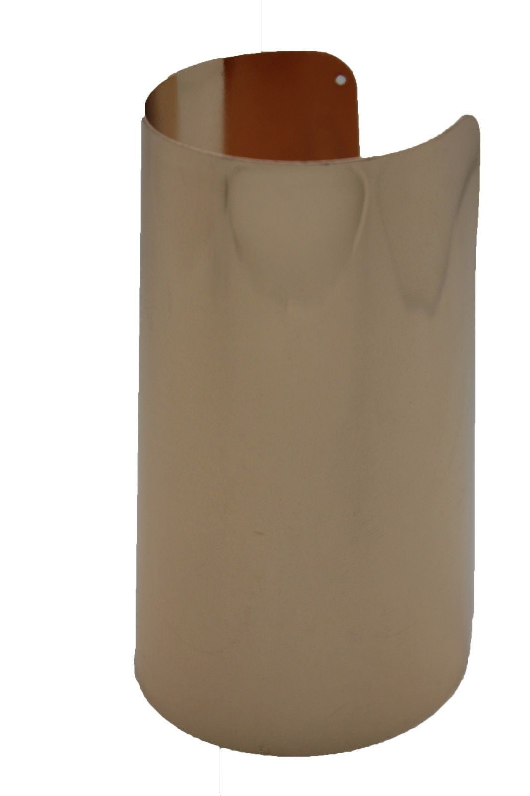 Shiny Light Pink Gold Metal Long Cuff Bracelet Bulky Wonder Fancy Styl ...