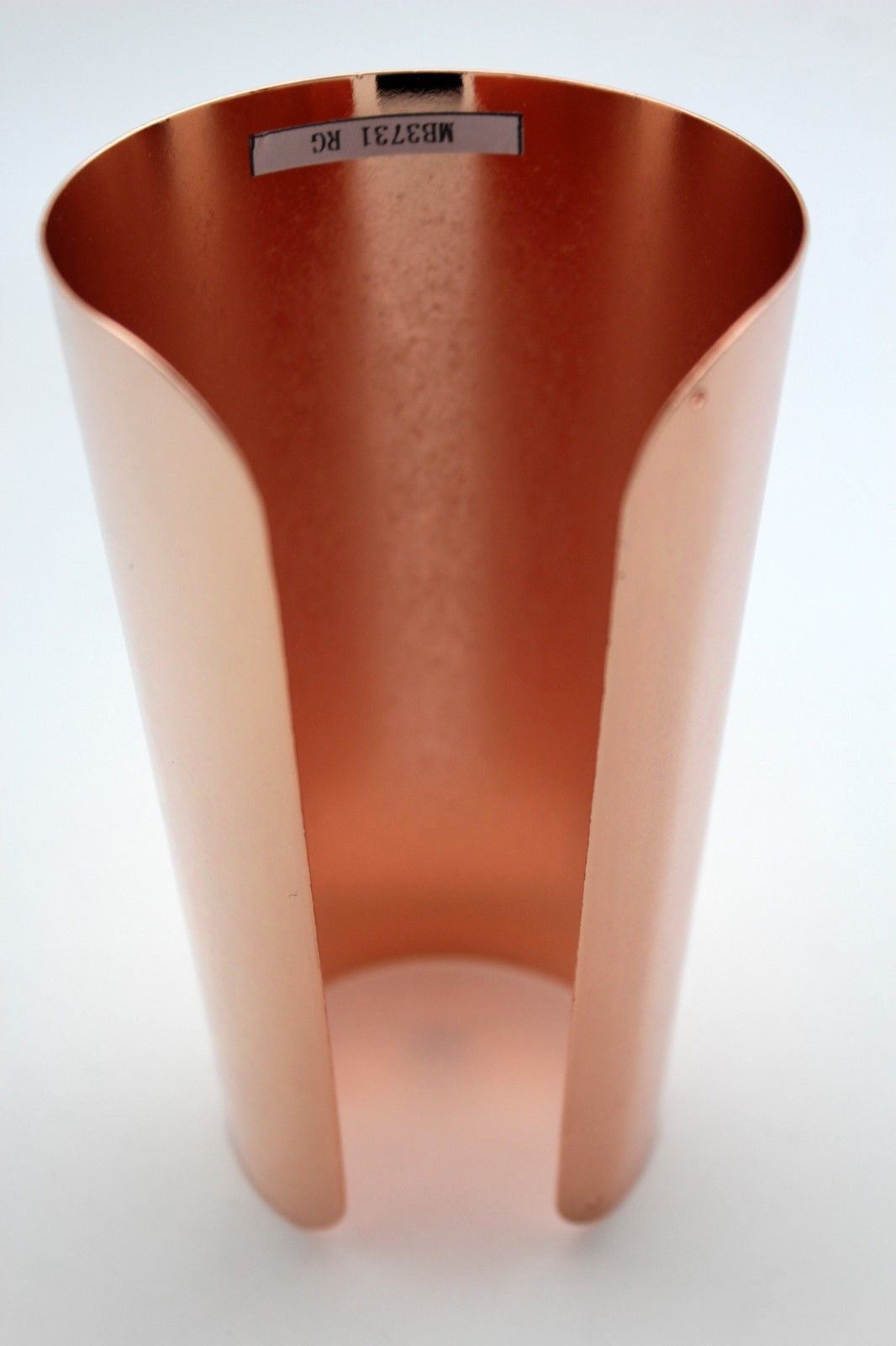 Shiny Light Pink Gold Metal Long Cuff Bracelet Bulky Wonder Fancy Styl ...