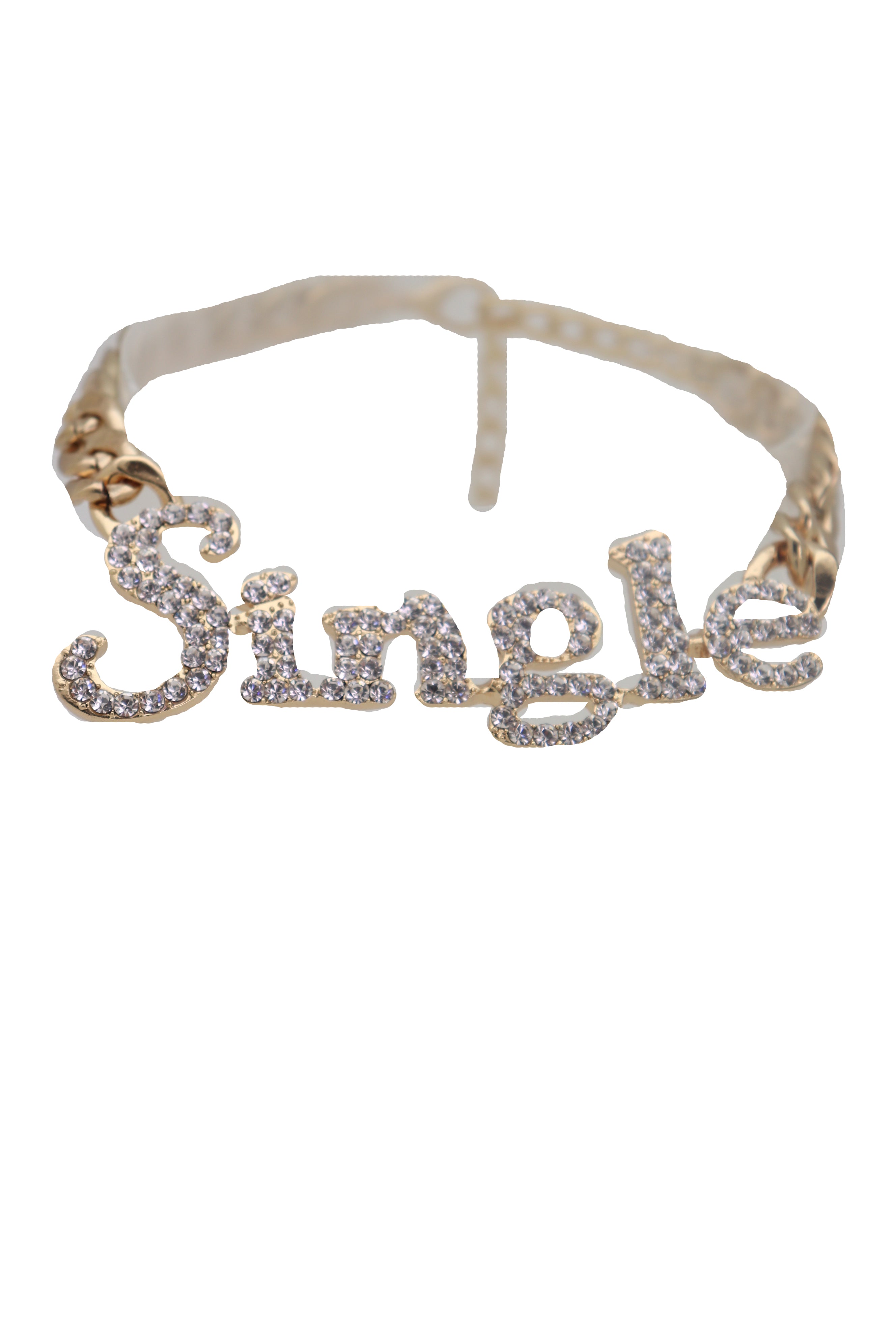 Women Gold Metal Boot Chain Bracelet Anklet Heel Shoe SINGLE Charm Bli ...