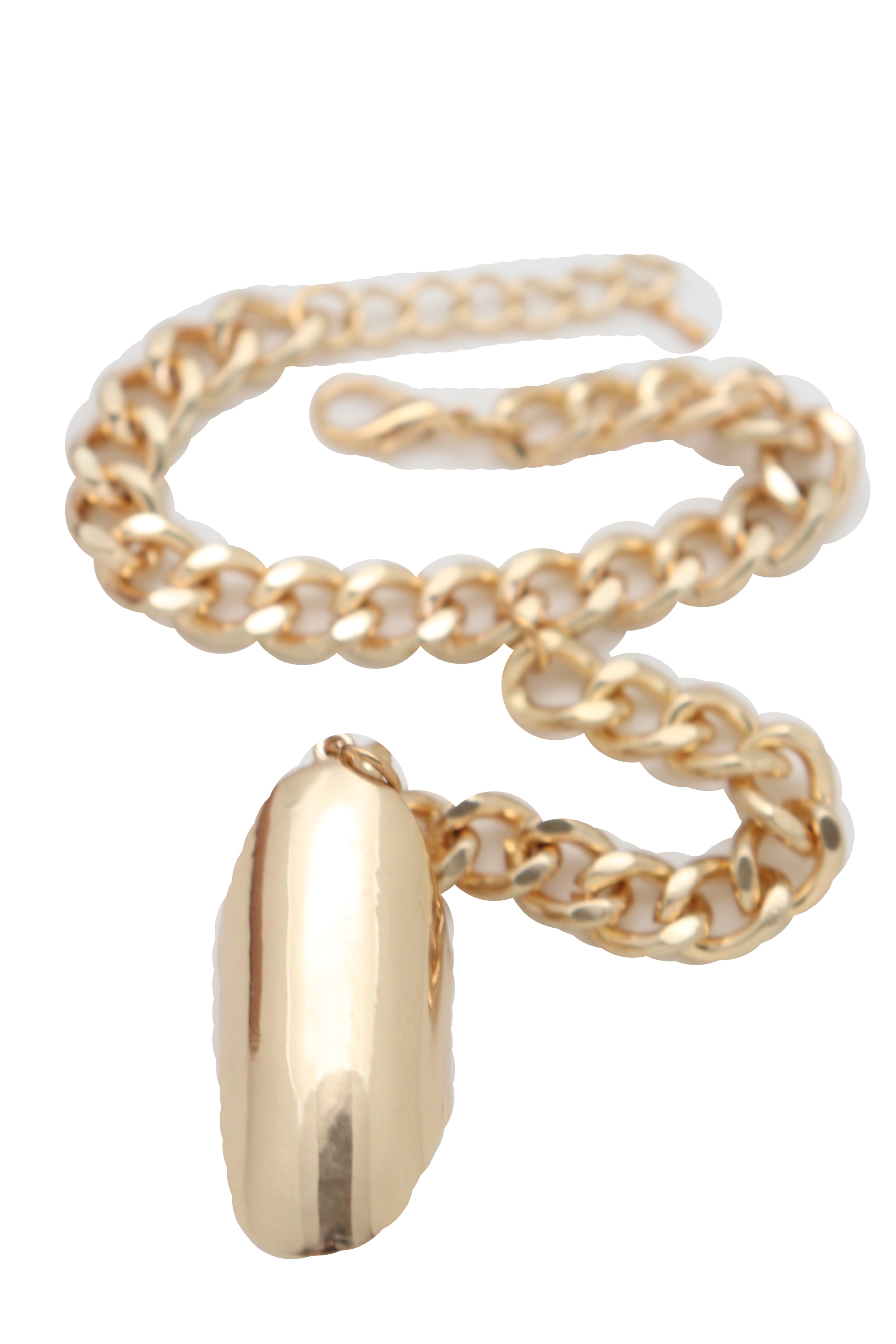 Gold Metal Hand Chain Wrist Bracelet Bling Connected Ring – alwaystyle4you